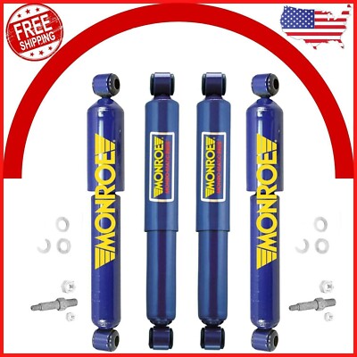 Set of 4 1963-1972 Chevrolet C10 Pickup Front & Rear Monro-Matic Shock ...