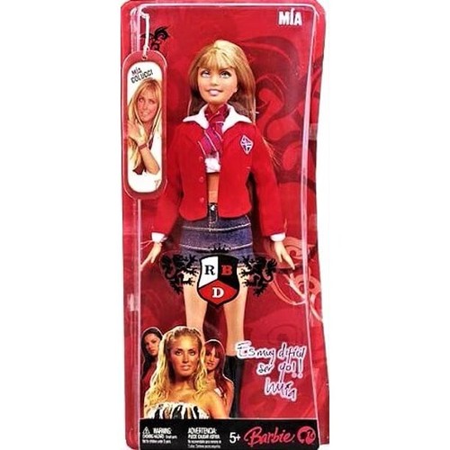 Barbie Rebelde (RBD) Telenovela Mia Colucci Doll Singer Actress Anahi ...