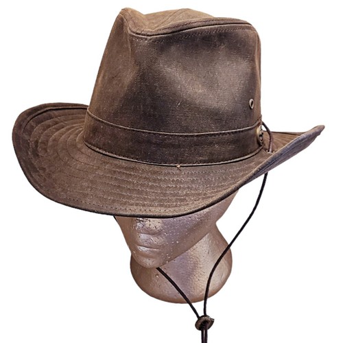 American Hat Makers Freedom Hats The Irwin Brown Oiled Fedora Outback ...