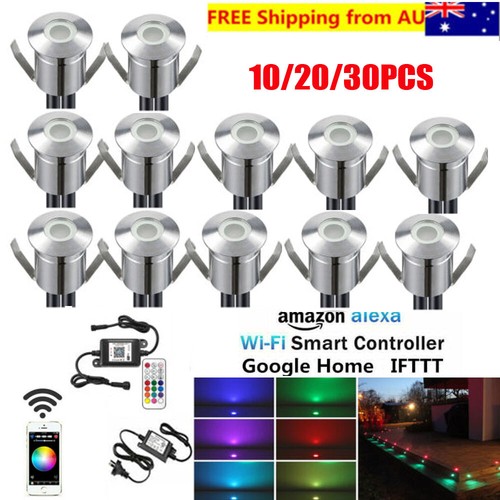 1-50x 22mm WIFI LED Lights Deck/Decking/Plinth/Kickboard/Recessed ...