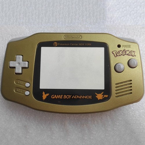 Nintendo GameBoy Advance Pokemon Center New York Gold Edition Shell | eBay