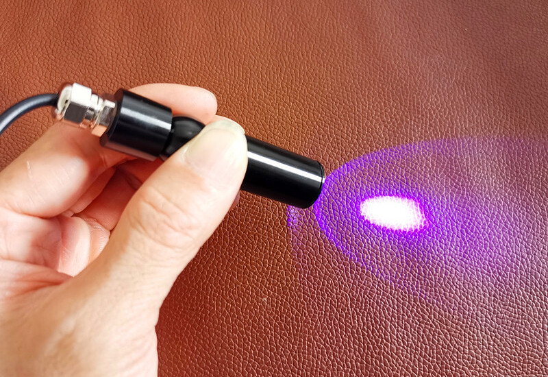 3W Ultra-Spotlight UV Focus Lamp Handheld LED Ultraviolet Light Fast UV ...