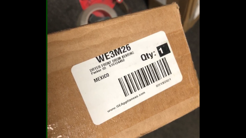 WE3M26 NEW Genuine OEM GE Dryer Drum Bearing, Front | eBay