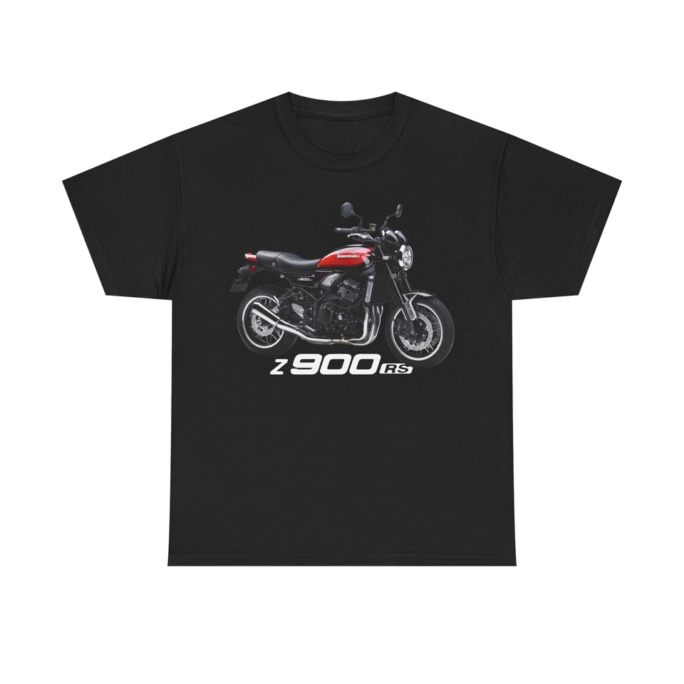 Kawasaki Z900 RS Red Japanese Motorcycle T Shirt , Printed in USA | eBay
