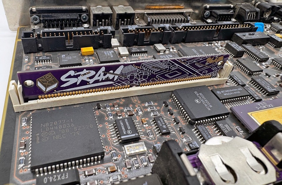 1pcs PurpleRAM new 64pin SIMM 96kB DSP SRAM memory NeXT computer FREE ...