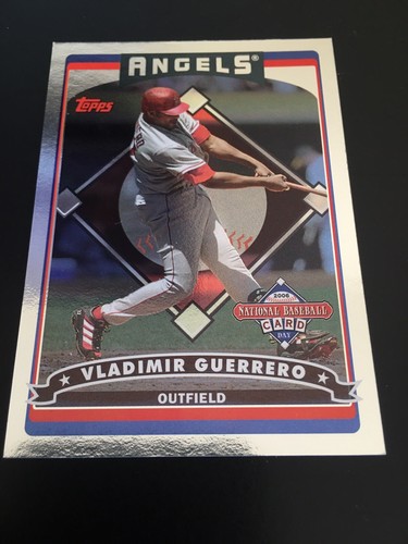 2006 Topps National Baseball Card Day Inserts #T1 Vladimir Guerrero ...