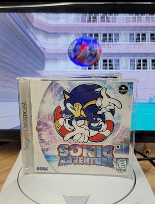 Sonic Adventure (Sega Dreamcast, 1998) CIB Complete 100% tested works ...