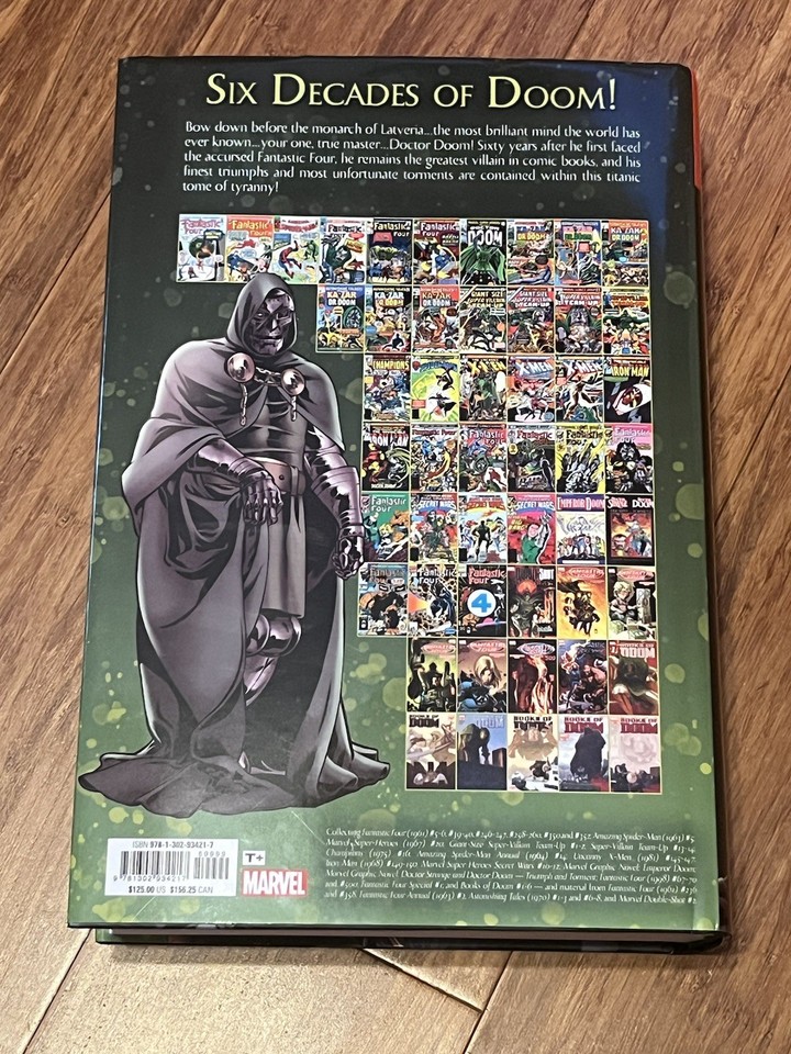 Marvel Comics Doctor Doom The Book Of Doom Omnibus New Sealed Rare OOP ...