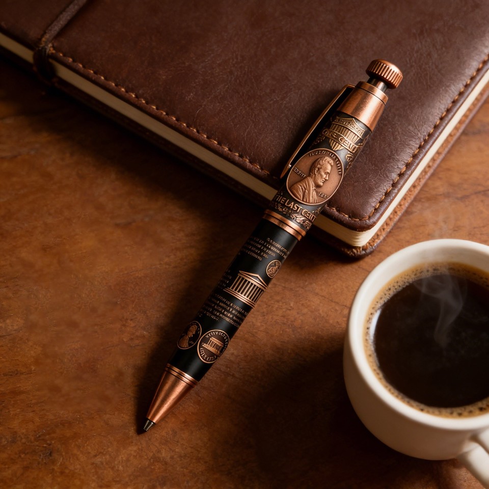 The Last Cent 2025 Commemorative Pen, Penny Final Chapter Collectible ...