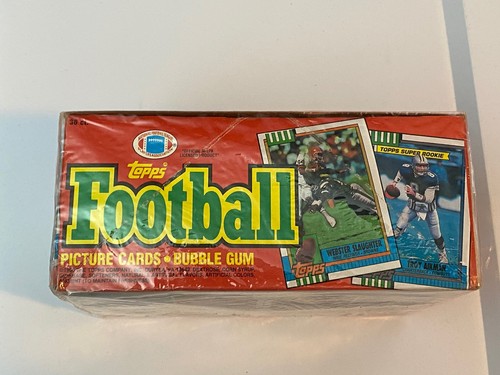 *SEALED* 1990 TOPPS FOOTBALL WAX BOX 36 UNOPENED PACKS...MARINO & LT ON ...