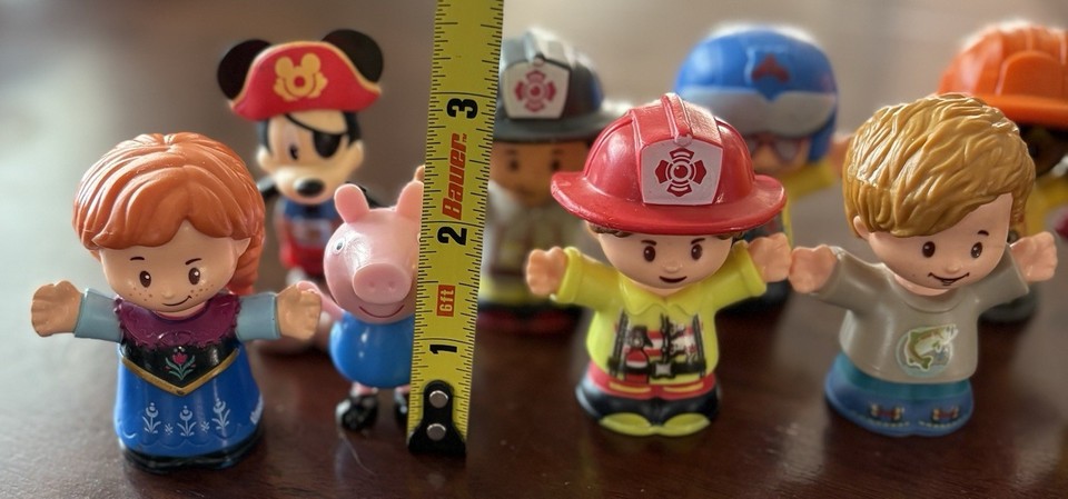Fisher Price Little People Plus Friends, Pirate Mickey & Peppa Pig Lot ...