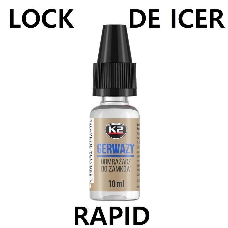 10x Defrost Frozen Locks Barrels Rapid De-Icer Car Van Windows Garage ...