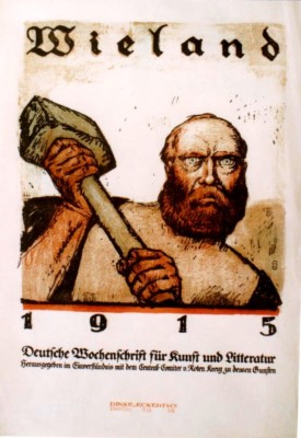 Original vintage poster WIELAND GERMAN ART WEEKLY WWI 1914 | eBay