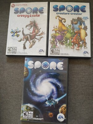PC Games Spore & Spore Creature Creator | eBay