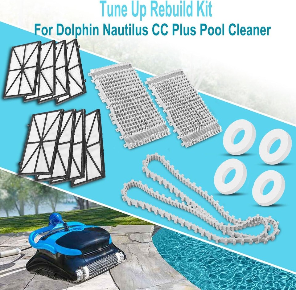 Tune Up Rebuild Kit Parts For Dolphin Nautilus CC Plus Robotic Pool ...
