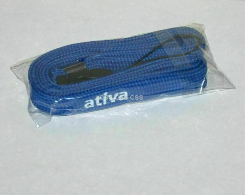 Ativa USB Flash Drive Lanyard Long Strap Blue Brand New Sealed in ...