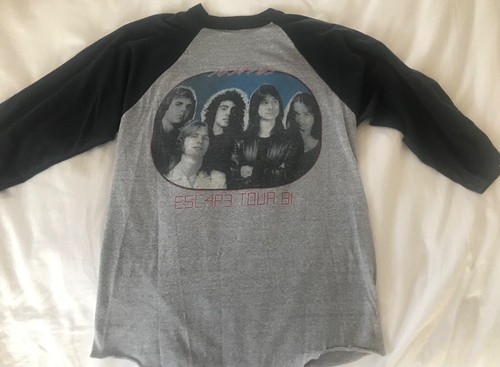 Vintage 1981 Journey Escape Tour Raglan Band Tee Shirt in Mint ...