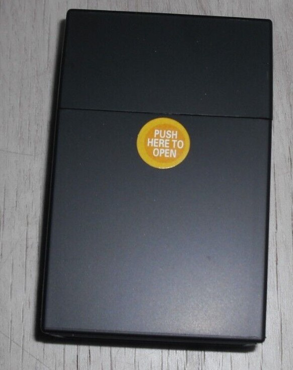 KING SIZE CIGARETTE BOX/CASE for CIG PACK Choice of 7 Styles 85MM-Pain ...