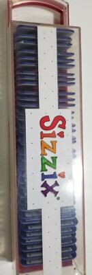 Sizzix Sizzlits Notepad Alphabet and Number Diecast | eBay