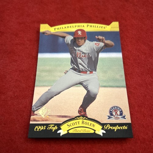 1995 Scott Rolen SP Top Prospects #130 Die-Cut (RC) | eBay