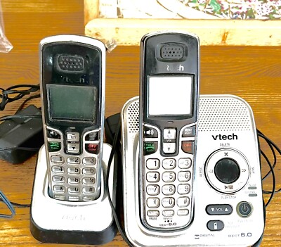 VTech CS6929-2 DECT6.0 2-Handset Cordless Answering Machine ...