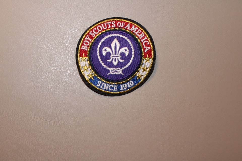 World Crest Ring and Badge Sewn Together Boy Scouts of America BSA ...