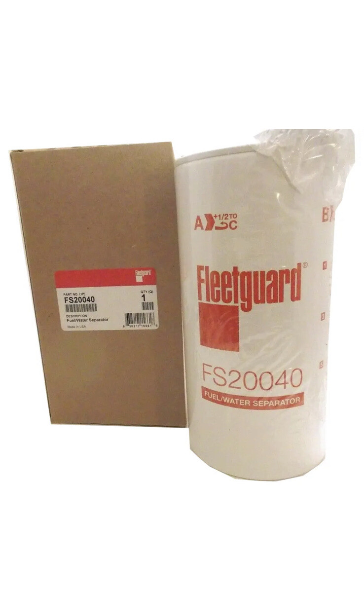 FS20040 FleetGuard Fuel Water Separator **pack Of 6** | eBay