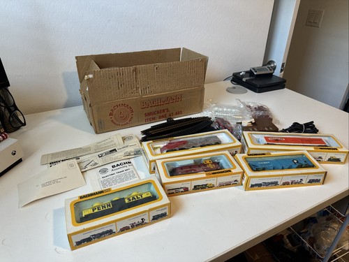 VINTAGE Bachmann Smucker's Train Set 47-401 (Unopened & in Original Box ...