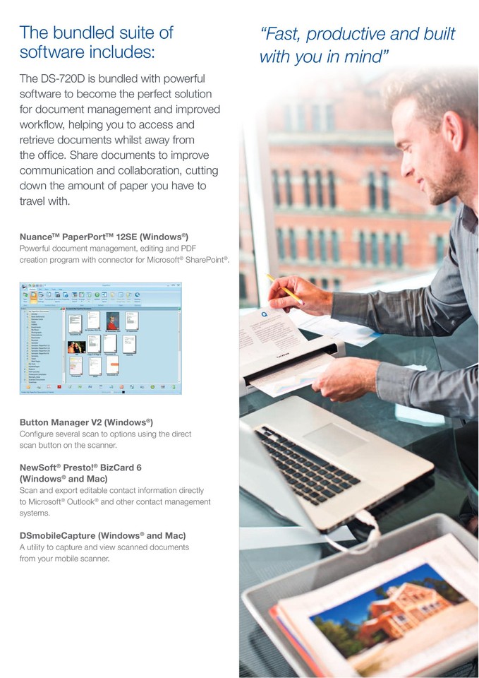 Brother DS-720D DSMobile Portable Scanner USB Duplex Color - New in BOX ...