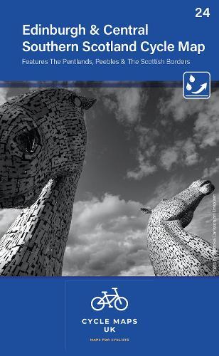 Cycle Maps UK Edinburgh & Central Southern Scotland Cycle Map (Map) (US ...