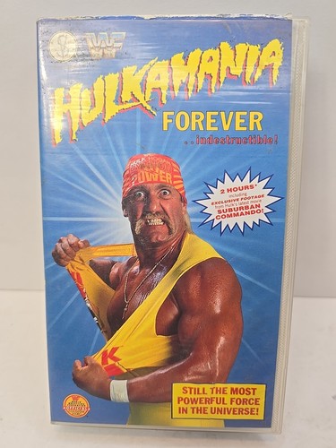 WWF Hulkamania Forever VHS Video Tape WWE Hulk Hogan Silver Vision | eBay