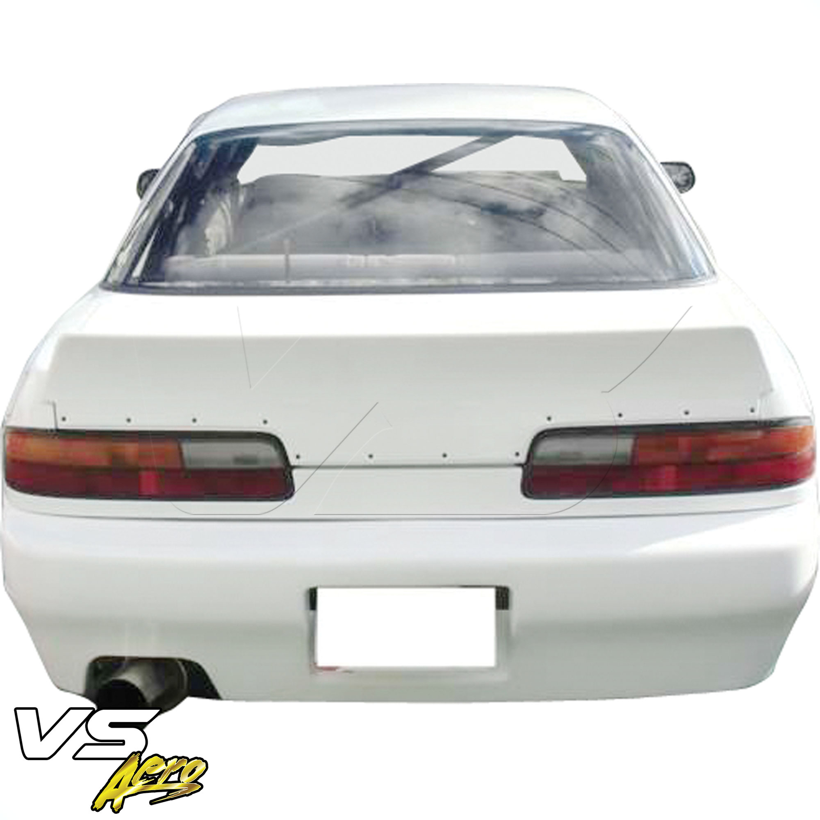 VSaero FRP TKYO v1 Trunk Spoiler Wing S13 2dr Coupe for Silvia Nissan ...