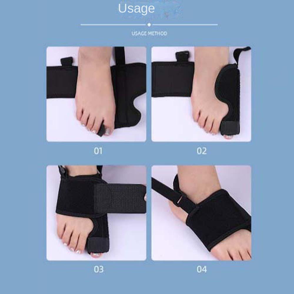 1pc Toe Valgus Brace Toe Splint Toe Fix Strap Protector Foot Correction ...