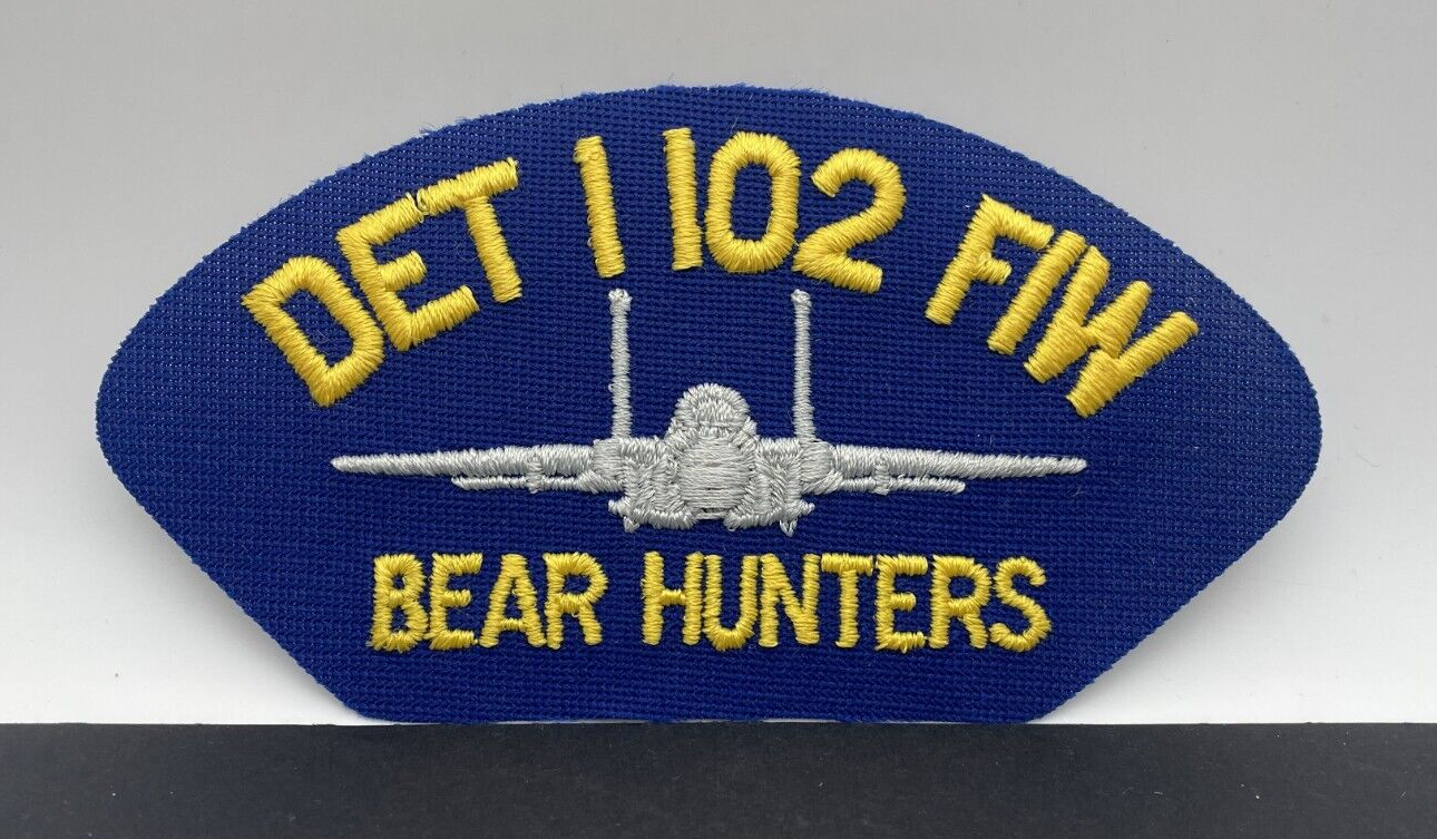 2 DET 1102 FIW Bear Hunters Patches Patch Plane USAF US Air Force ...
