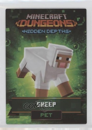 2021 Minecraft Dungeons Arcade Vending Cards - Series 2 Common Sheep ...