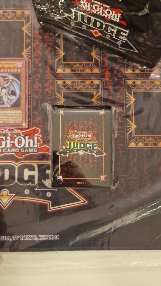Exclusive 300th YCS Judge Bundle - Playmat, Deckbox, Sleeves and Dice ...