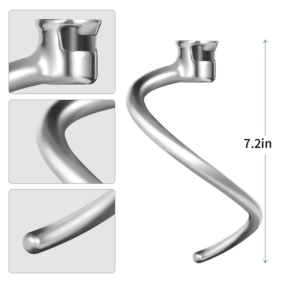2X(Kitchen Aid Dough Hook Dough Hook Kitchen Aid Dough Hook T9B2)1422 ...