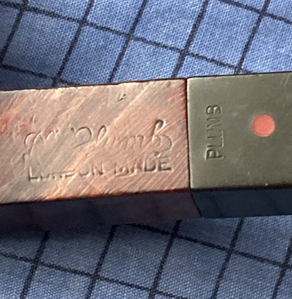 Dr. Plumb Vintage 60’s/70’s London Made Red Dot 2331 Bulldog Briar Pipe ...