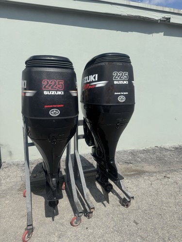 2004 225 HP 225 HP SUZUKI FOUR STROKE OUTBOARD MOTOR YAMAHA MERCURY | eBay