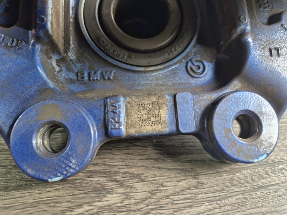 BMW M performance rear Brembo blue brake calipers M2 M3 M4 F80 440i ...