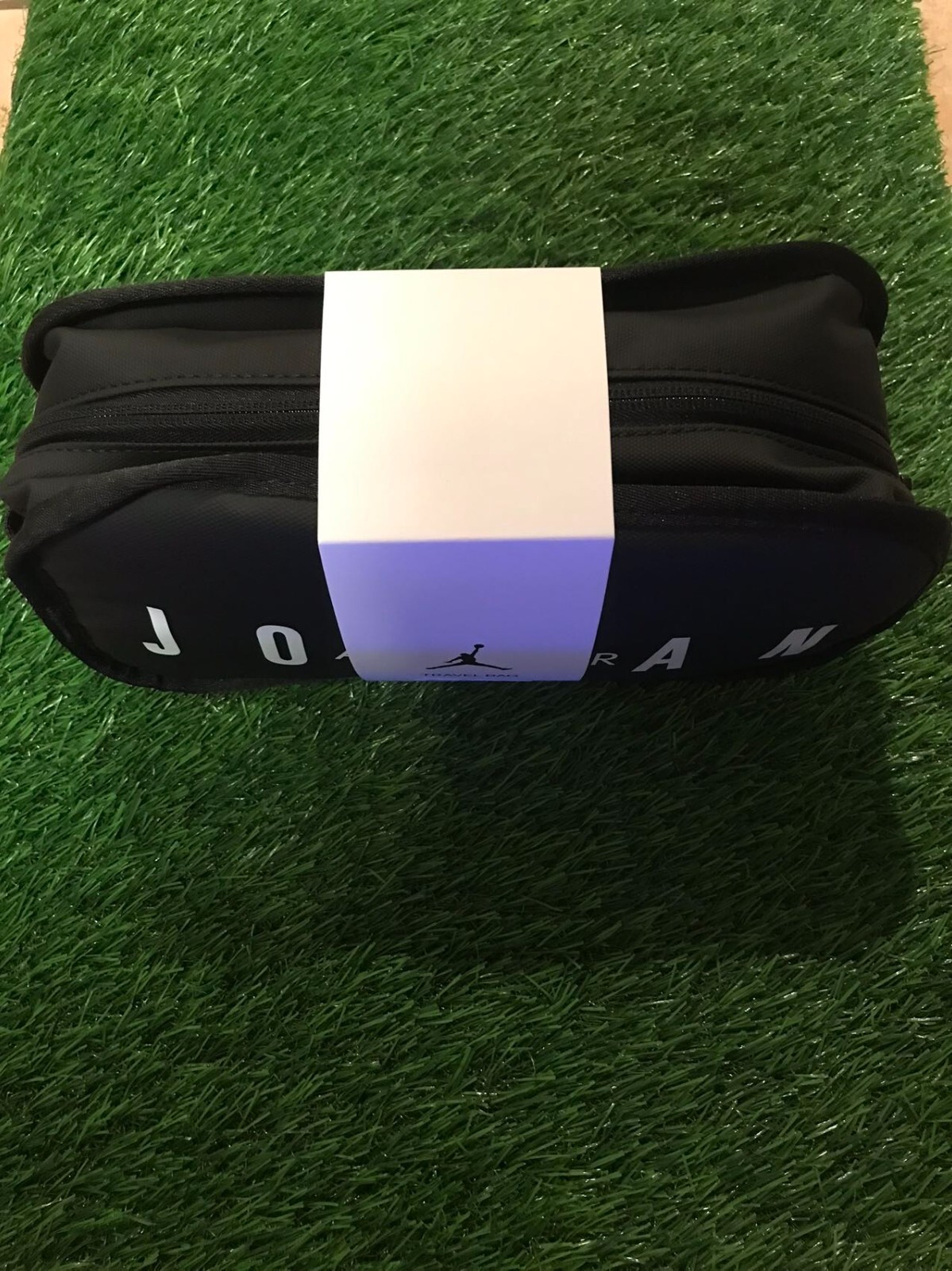 Nike Air Jordan Men's Travel Dopp Kit Clutch Toiletries Bag Black White ...