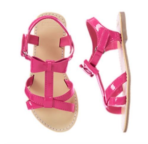 NWT GYMBOREE Pretty Poppy Pink Bow Sandals shoes 5 6 7 8 9 10 3 | eBay
