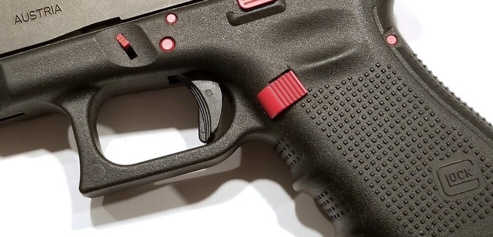 TANGO DOWN SLIDE STOP, Mag Release, Control Kit For Glock 17 19 19X 26 ...
