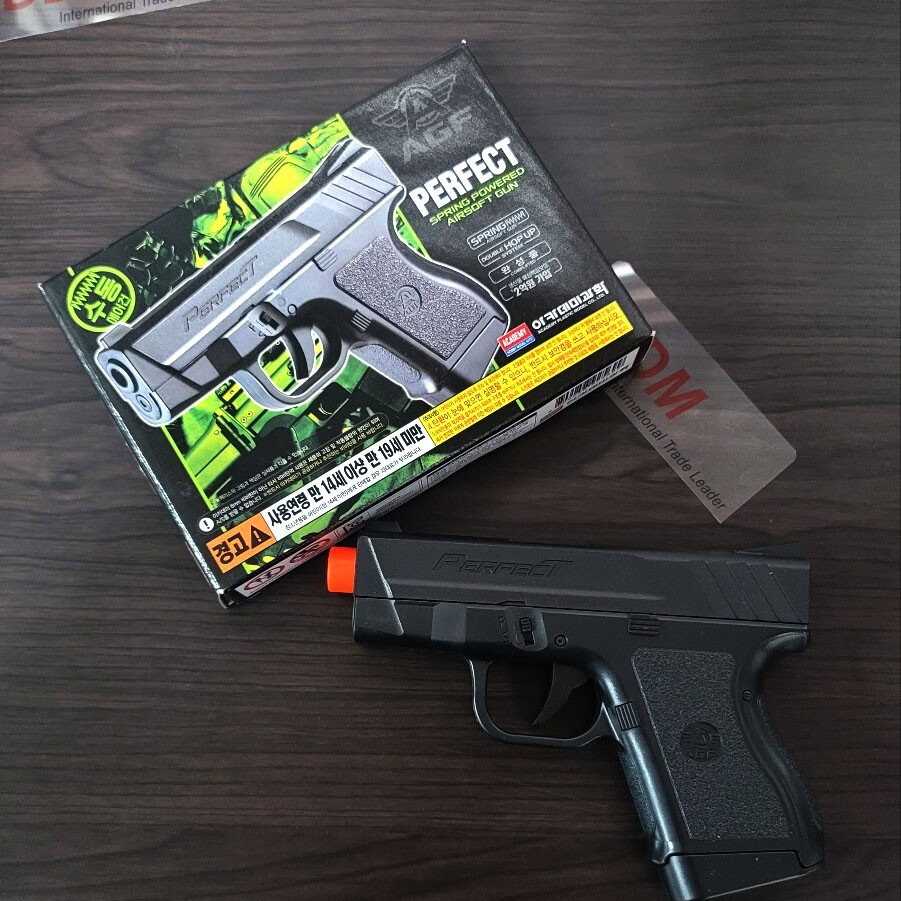 Academy Air Hand Gun Pistol Airsoft BB Replica Full Size Toy 17231 for ...