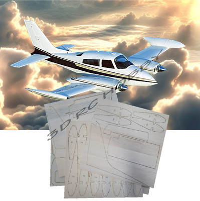 Cessna 310 Twin Engine 46" RC Airplane Laser Cut Balsa Ply Short Kit ...