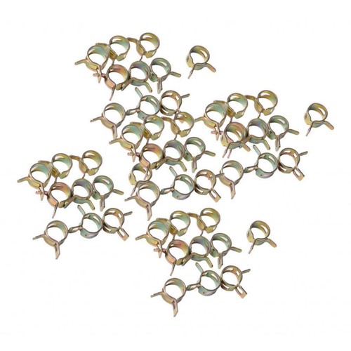 Spring Hose Clips/Clamps Fuel Water Pipe Self Clamping | 100 | eBay