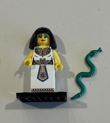 Lego Minifigure Series 5 Egyptian Queen / Cleopatra With Green Snake | eBay