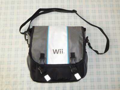 Nintendo Wii System Console Padded Messenger Shoulder Bag Case | eBay