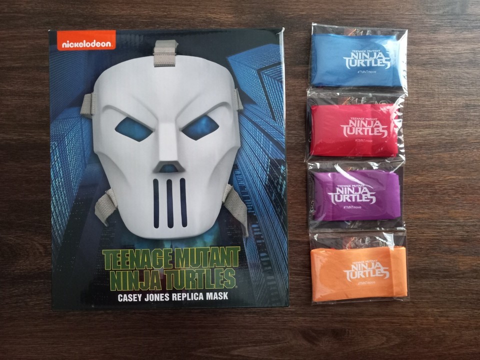 TMNT Teenage Mutant Ninja Turtles Bandanas & Casey Jones Mask | eBay