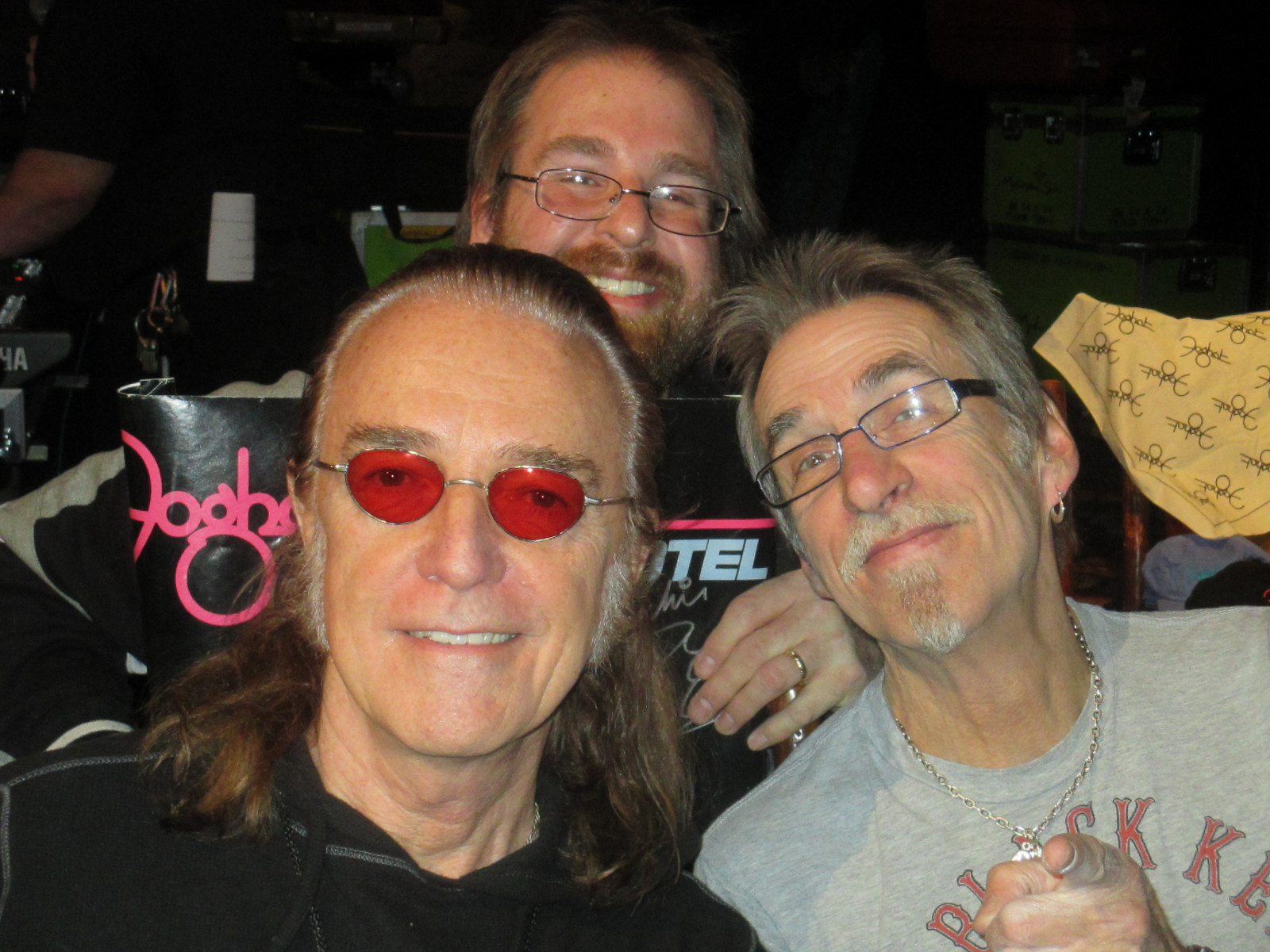 ROGER EARL & CRAIG MaCGREGOR of FOGHAT signed NIGHT SHIFT 1976 Record ...